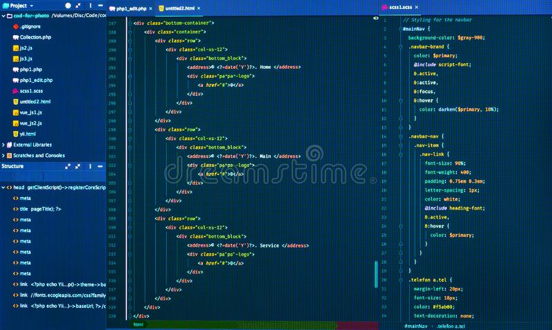 Simple HTML and CSS page